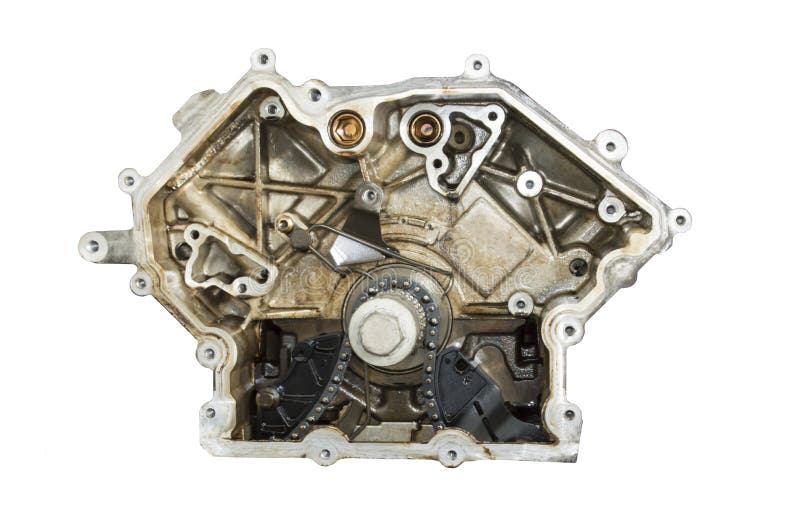 Chain camshaft drive stock image. Image of mechanism - 193414893