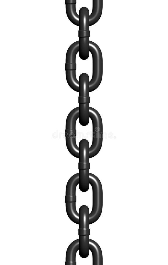 Chain stock illustration. Illustration of metal, golden - 102109145