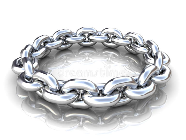 Chrome Circle Chain Stock Illustrations – 800 Chrome Circle Chain Stock ...