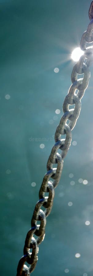 Chain stock image. Image of metal, chain, sunlight, reflection - 57537841