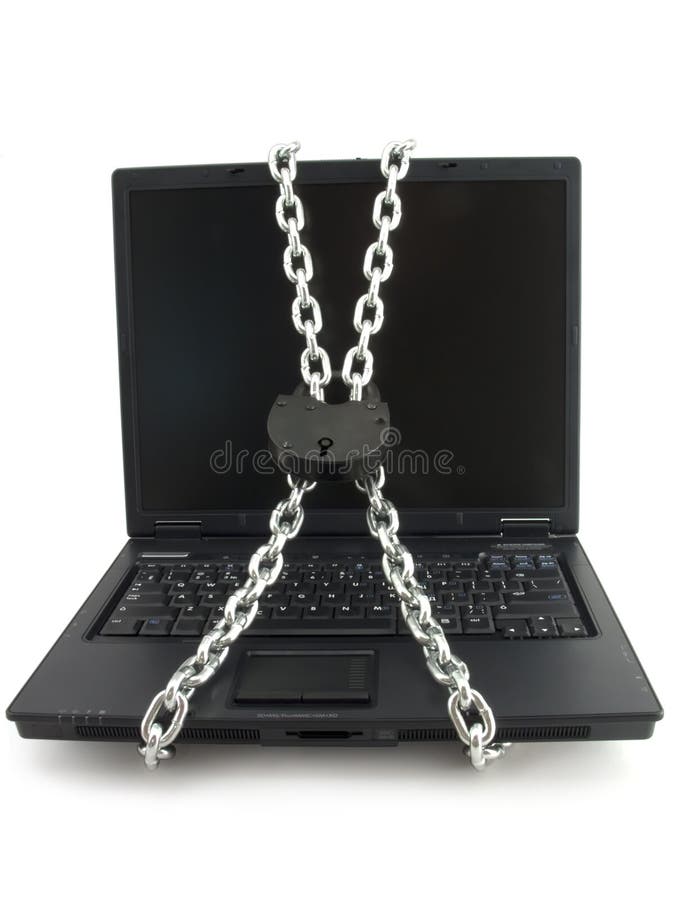 Burning computer case stock photo. Image of business, computer - 9344738