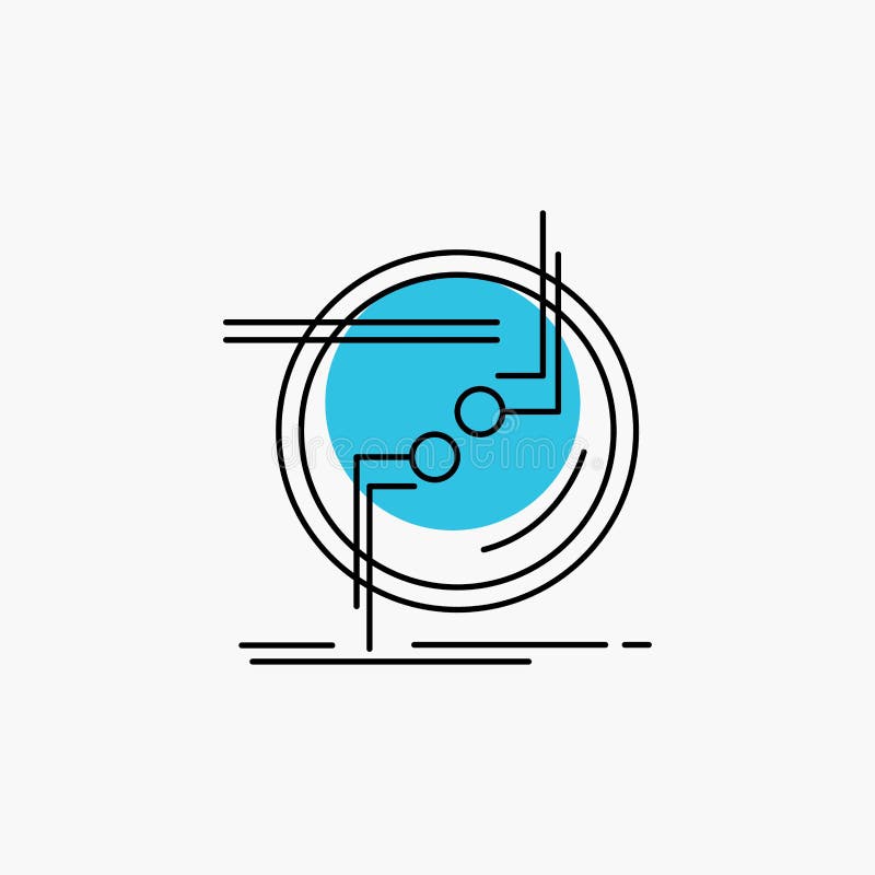 Chain, Connect, Connection, Link, Wire Line Icon Stock Vector ... Chain, Connect, Connection, Link, Wire Line Icon Stock Vector ...