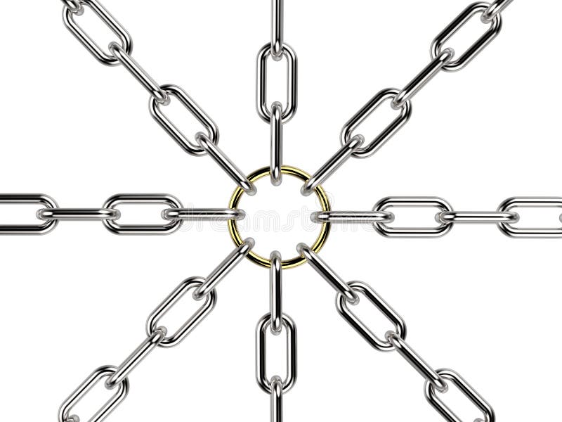 Chain connection stock photo. Image of attached, connect - 77765132
