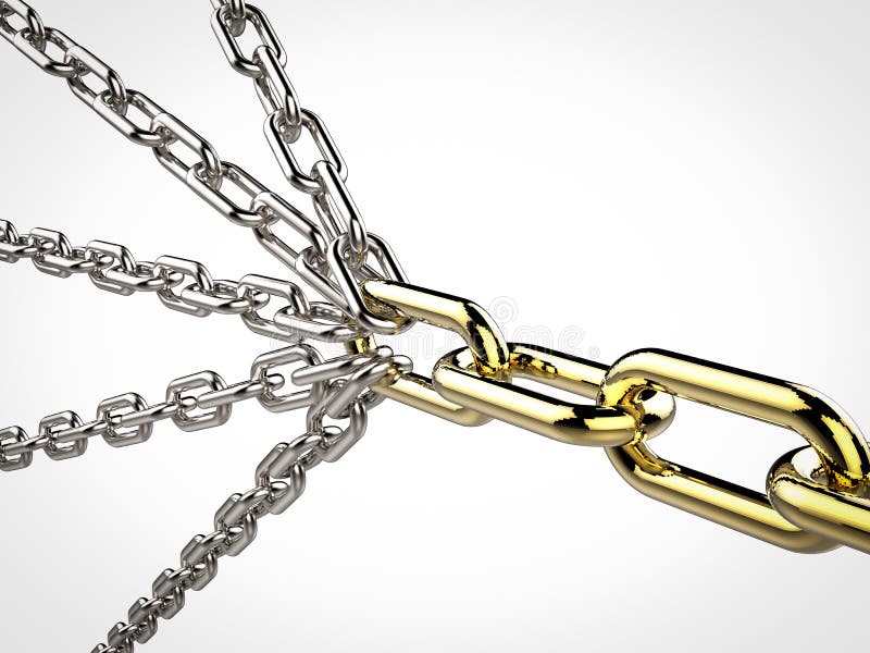 Chain connection stock photo. Image of chain, industry - 81596452