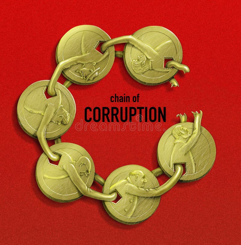 Financial corruption stock image. Image of letters, corruption - 47556221