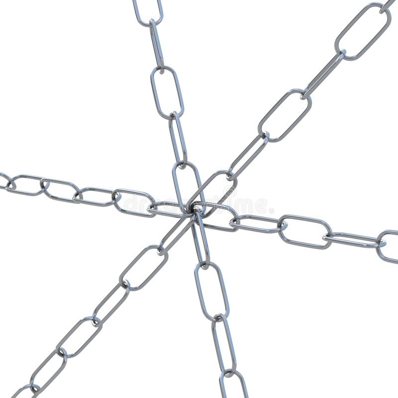 Chain cross lock stock illustration. Illustration of close - 3376453