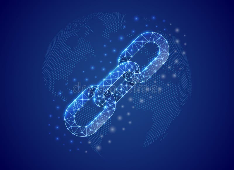 Chainlink Symbol Stock Illustrations – 600 Chainlink Symbol Stock ...