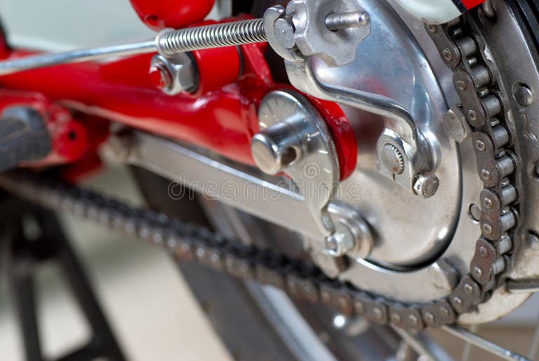 Chain drive stock photo. Image of linkage, ring, chrome - 14552212
