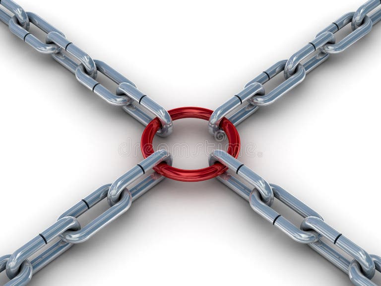 Chain Link Red Circle Stock Illustrations – 534 Chain Link Red Circle ...