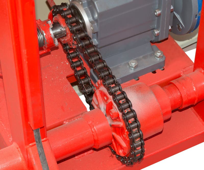 The Chain gear stock photo. Image of mechanic, automatic - 76476832