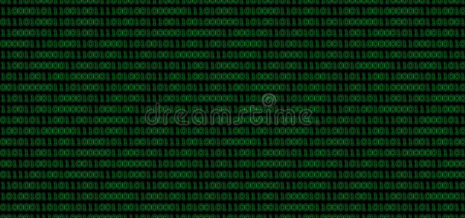 Binary Text with Arrows, Concept for Presentations and Reports Stock ...