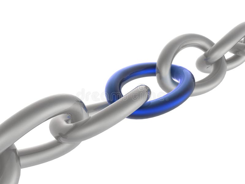 Grey Chain Link Icon Isolated on Grey Background. Link Single ...