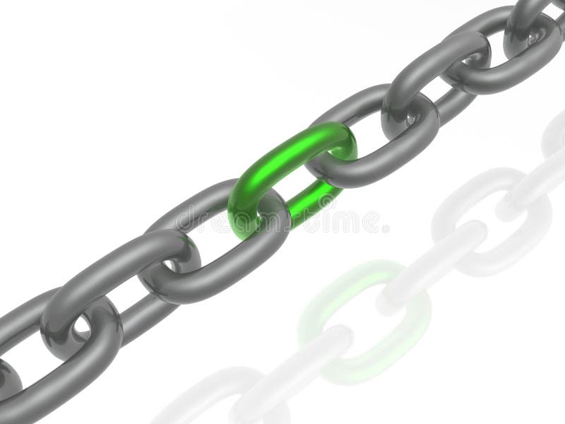 Chain stock illustration. Illustration of abstract, unique - 123792320