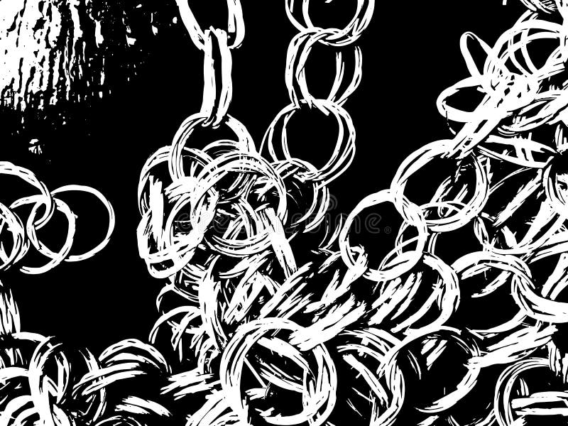 Chain Grunge Background. Vector Illustration. Stock Vector ...