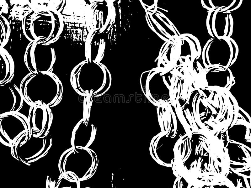 Chain Grunge Background. Vector Illustration. Stock Vector ...
