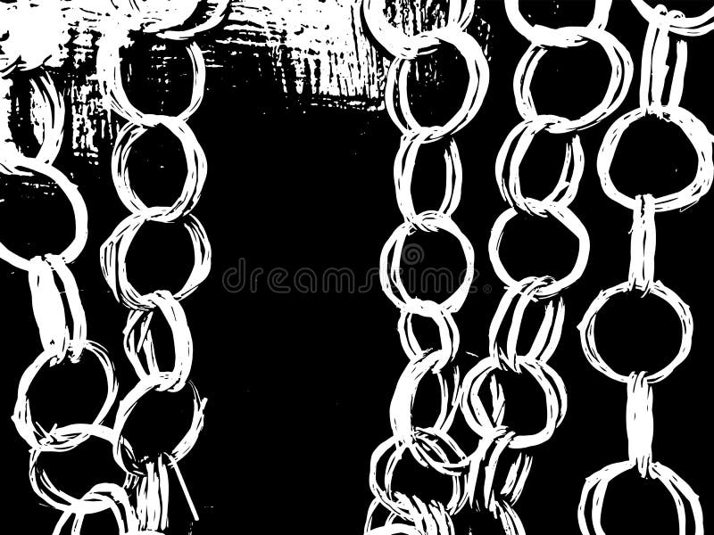 Chain Grunge Background. Vector Illustration. Stock Vector ...