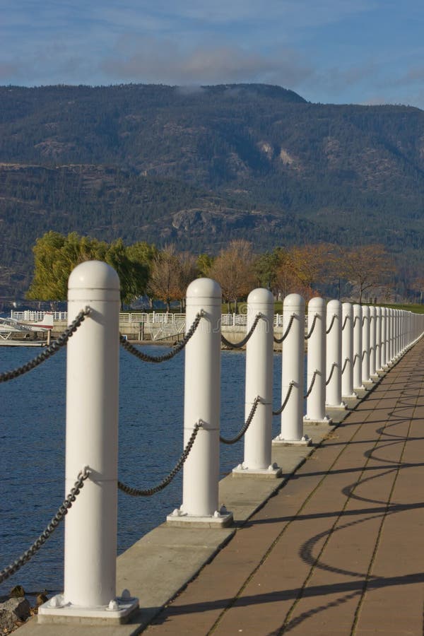 Chain handrails stock image. Image of moody, concepts - 17199563