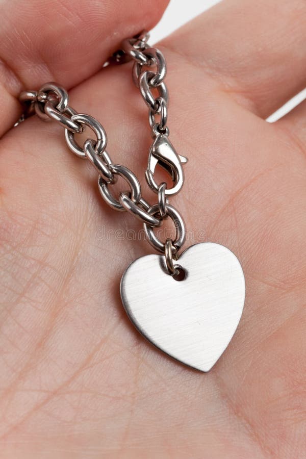 Chain and Heart Shape stock photo. Image of valentine - 14189336