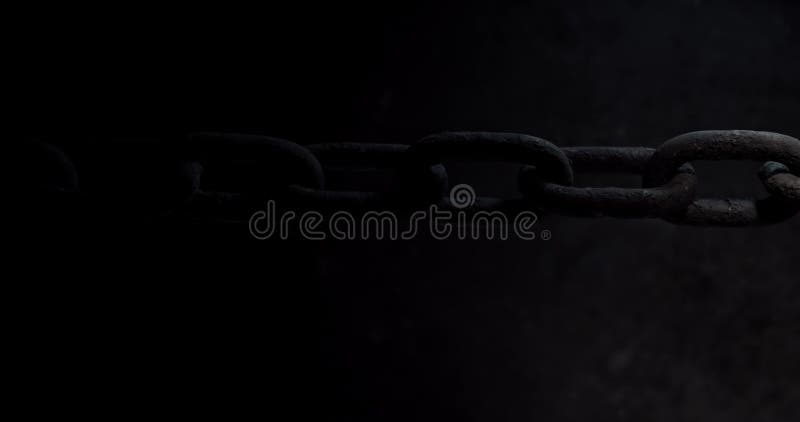 Chain Held Tight by an Old Lock. Concept of Strength, Privacy, or an ...