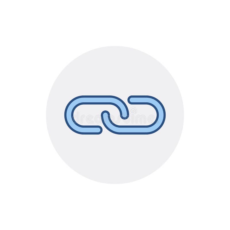 Chain Hyperlink Internet Link Web Icon Stock Vector - Illustration of ... Chain Hyperlink Internet Link Web Icon Stock Vector - Illustration of ...