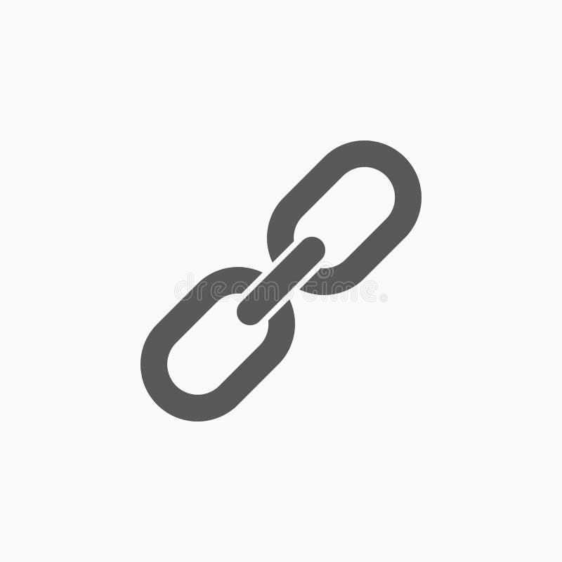 Chain Icon, Shackle, Manacle, Link, Carcanet Stock Vector ...