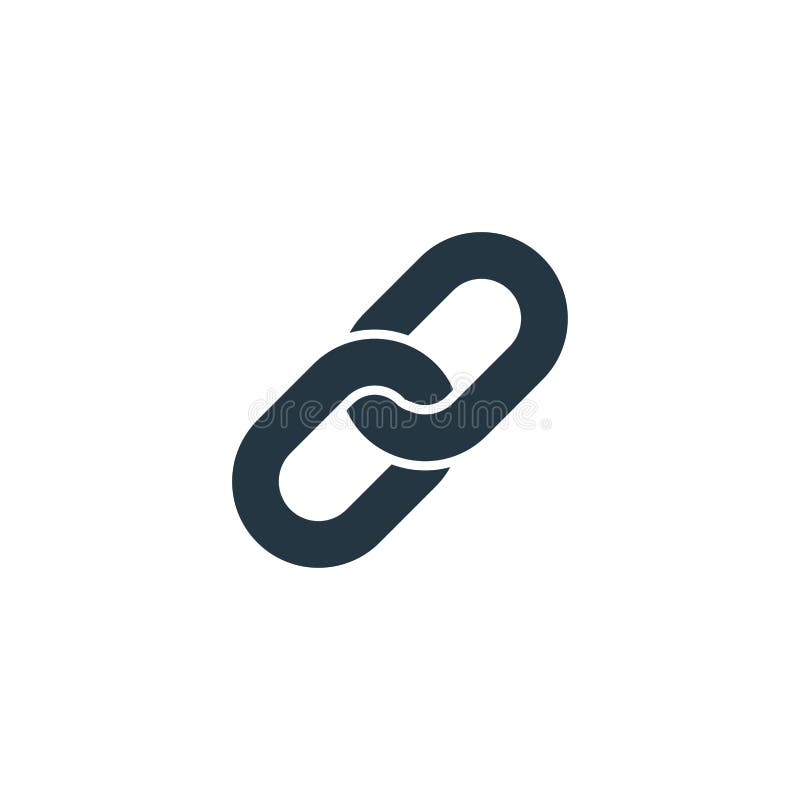 Chain Icon. Simple Element Illustration Stock Vector - Illustration of ...