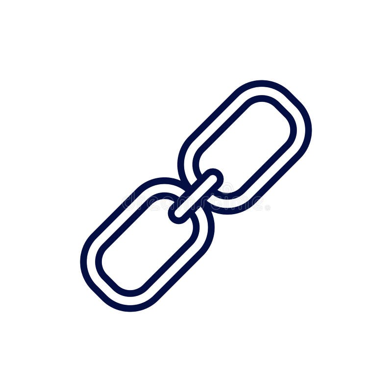 Chain Icon. Simple Element Illustration. Chain Symbol Design Template ...