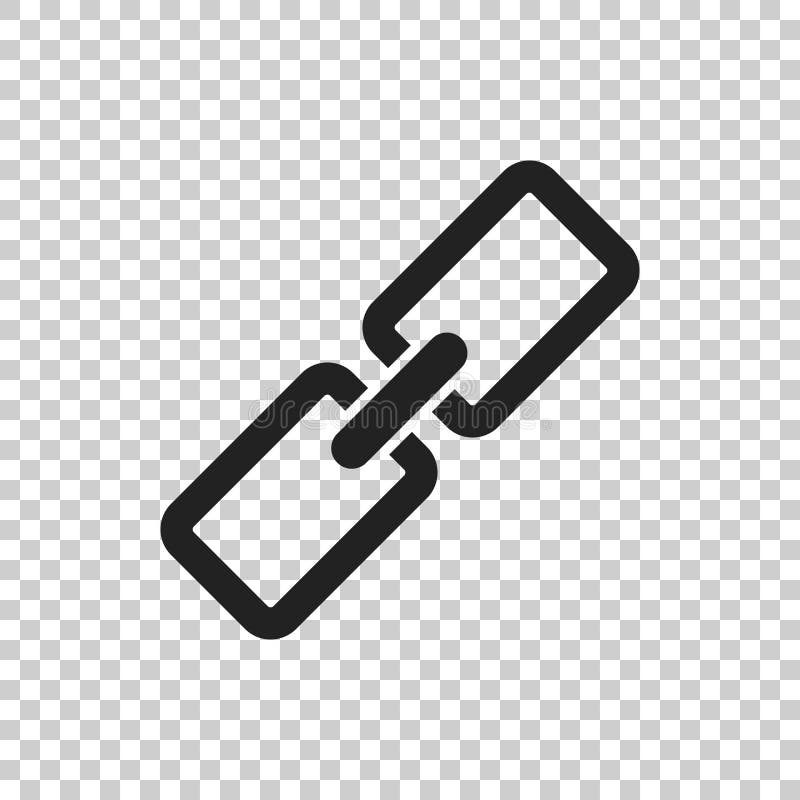 Chain Connection Icon. Business Concept Chain Pictogram. Vector Stock ...