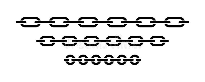 Chain Icon Vector Isolated. Vector Connection Concept. Chain Solid Icon ...