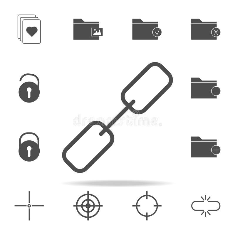 Chain Icon. Web Icons Universal Set for Web and Mobile Stock ...