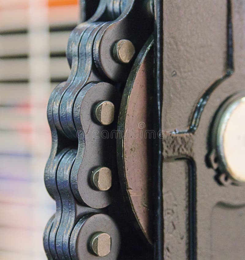 Chain stock photo. Image of labor, business, automatic - 114950112