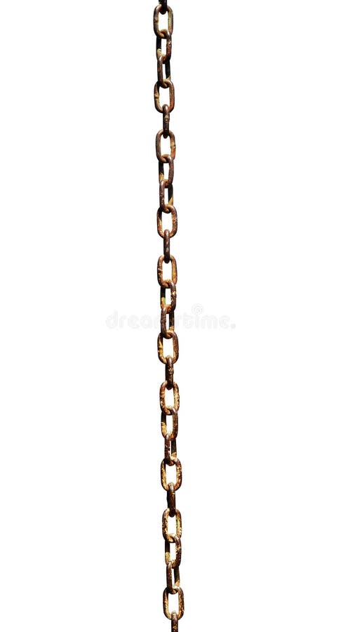 Chain for Industrial Tool Isolate on White Background Stock Photo ...