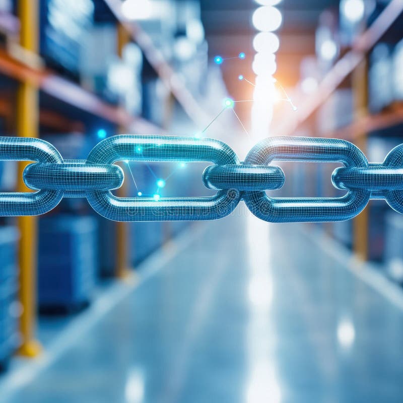 Blockchain Technology E Commerce Logistics Inventory Management Stock ...