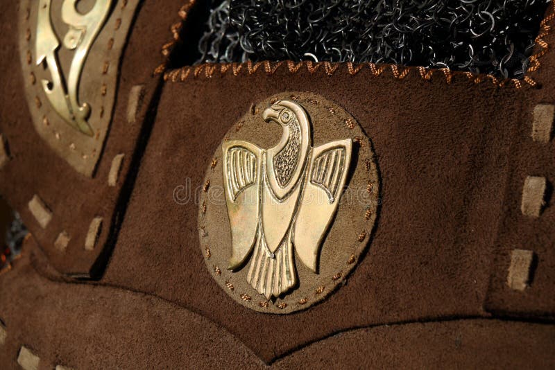 Chain and Leather Armor. Stylization of Ancient Clothes Stock Image ...