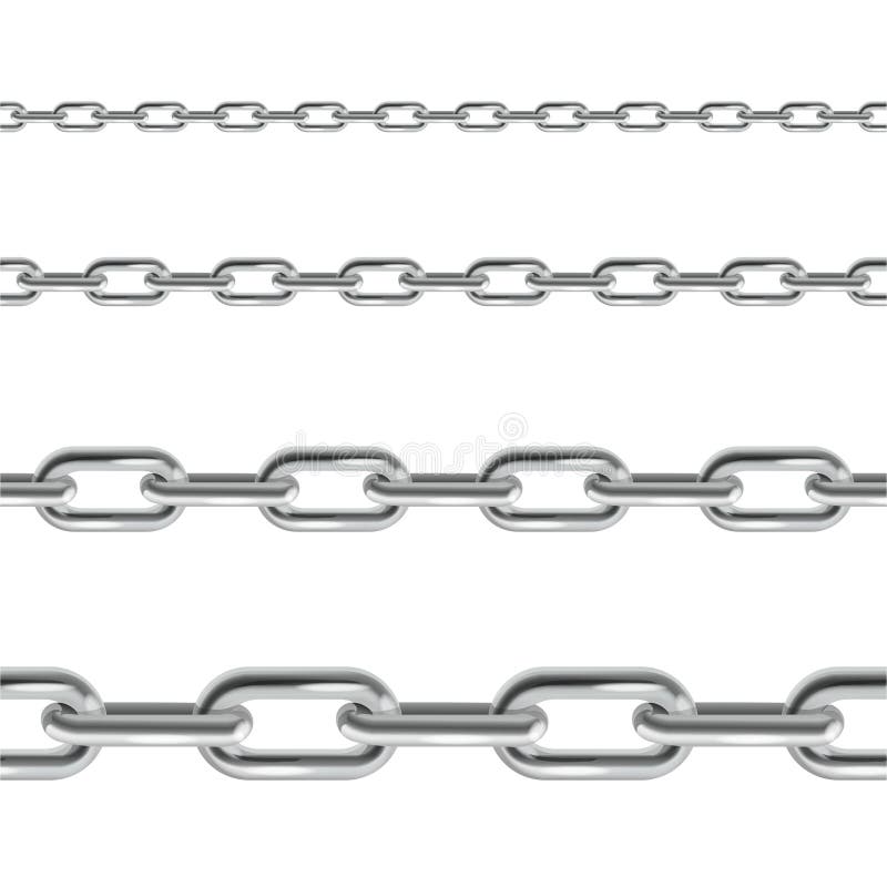 Chain Line Set. Vector stock vector. Illustration of precious - 71486307
