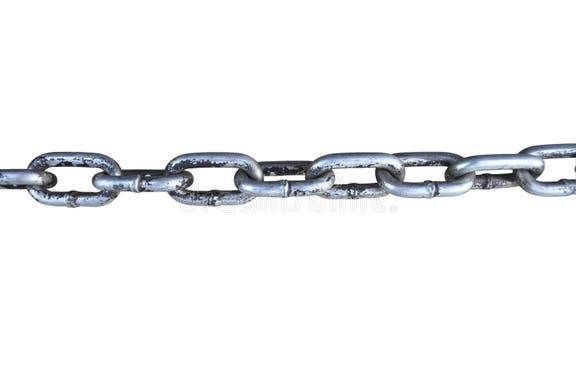 Chain Link stock image. Image of shackle, linkage, chrome - 10745763