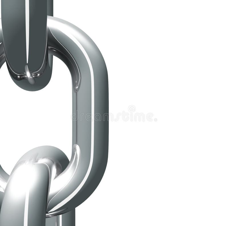 Chain Link stock illustration. Illustration of link, bondage - 7851556