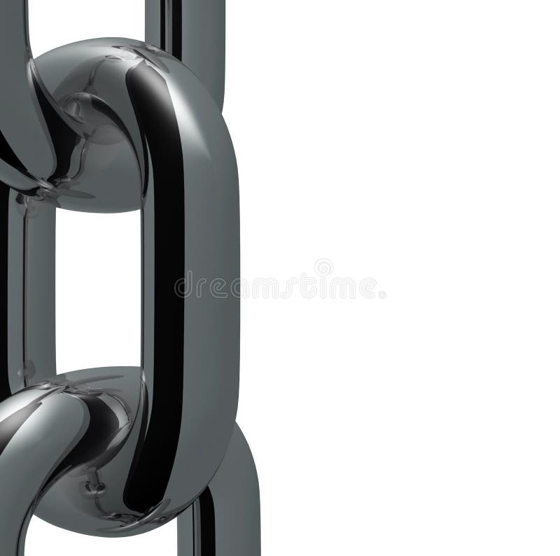 Chain Link stock illustration. Illustration of attached - 7851620