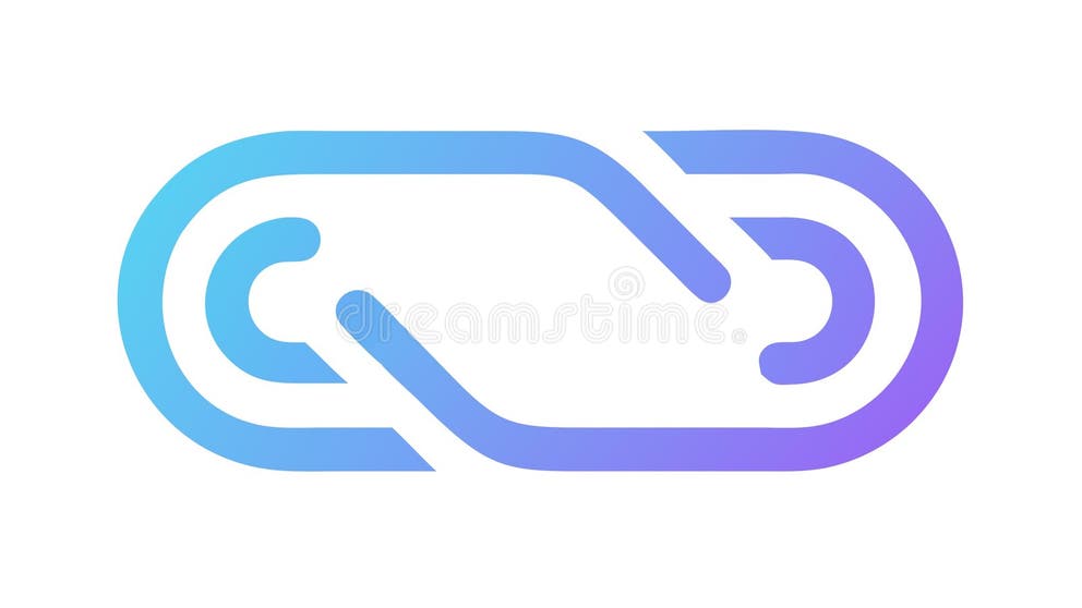 Chain Link Connection, Security Strength Bond, Vector Design Generative ...