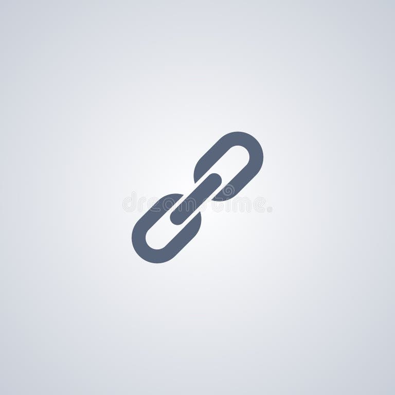 White Chain Link Icon Stock Illustrations – 8,964 White Chain Link Icon ...