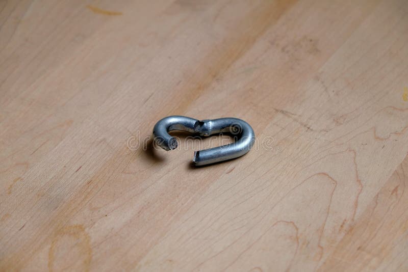 Chain Missing Link Question Mark Stock Image - Image of metal ...