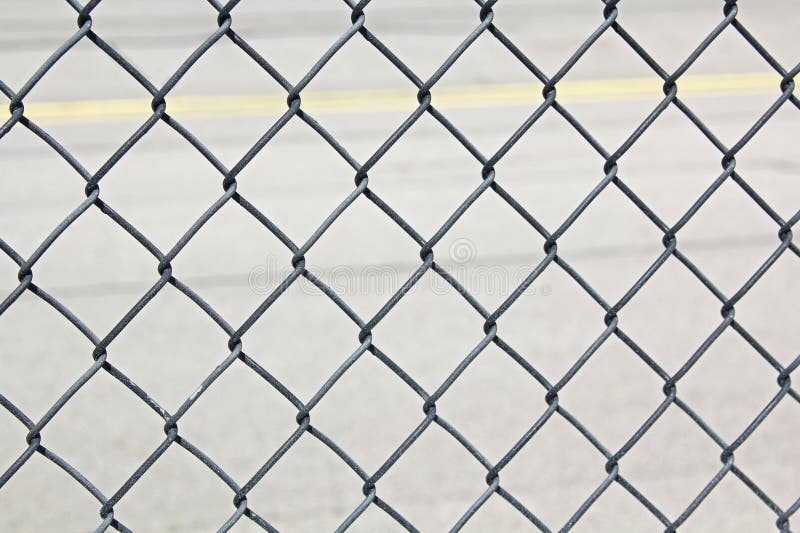 Chain Link Fence ground stock image. Image of design - 359421195