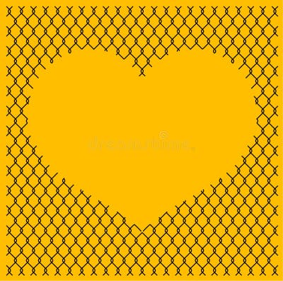 Heart Chain Link Drawing Stock Illustrations – 45 Heart Chain Link ...