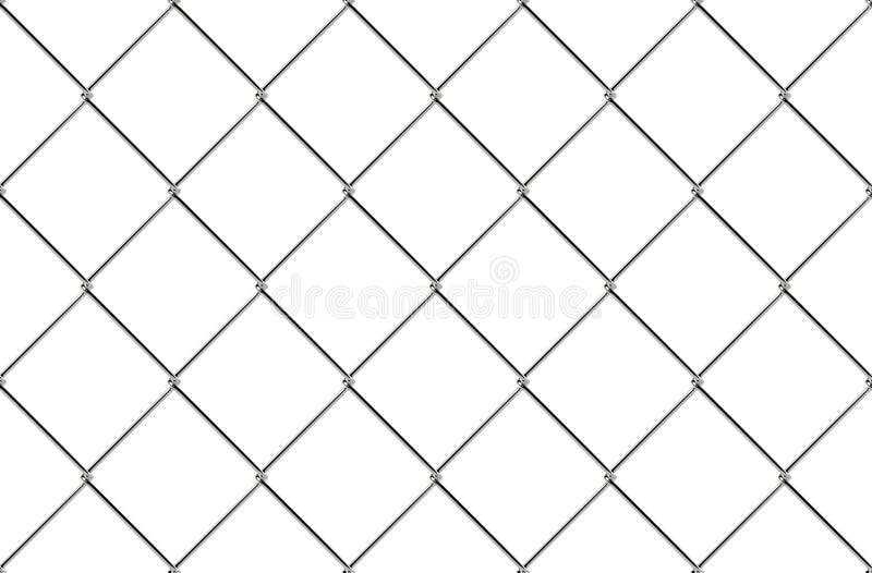 Chain Link Fence Vector stock vector. Illustration of dimensional - 8346002