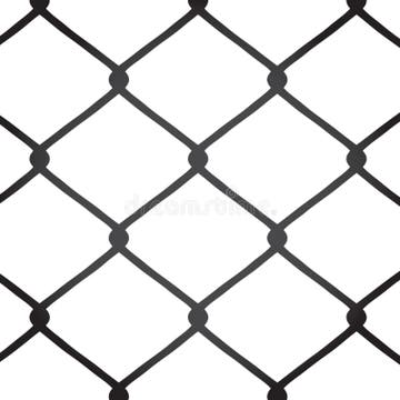 Chain Link Fence Drawing Stock Illustrations – 633 Chain Link Fence ...
