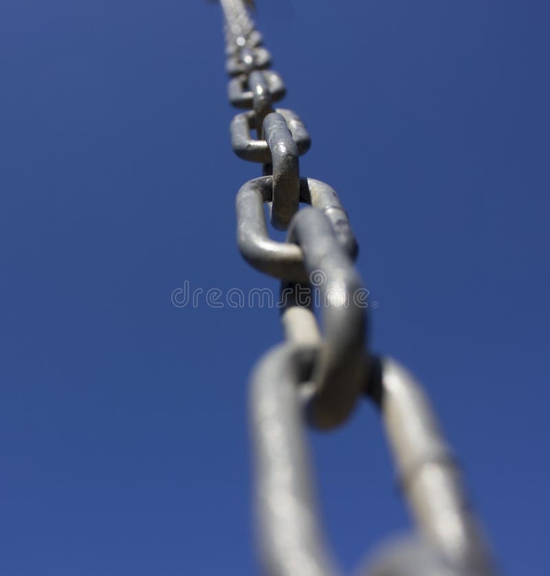 Chain Link stock image. Image of fasten, link, closed - 51581747