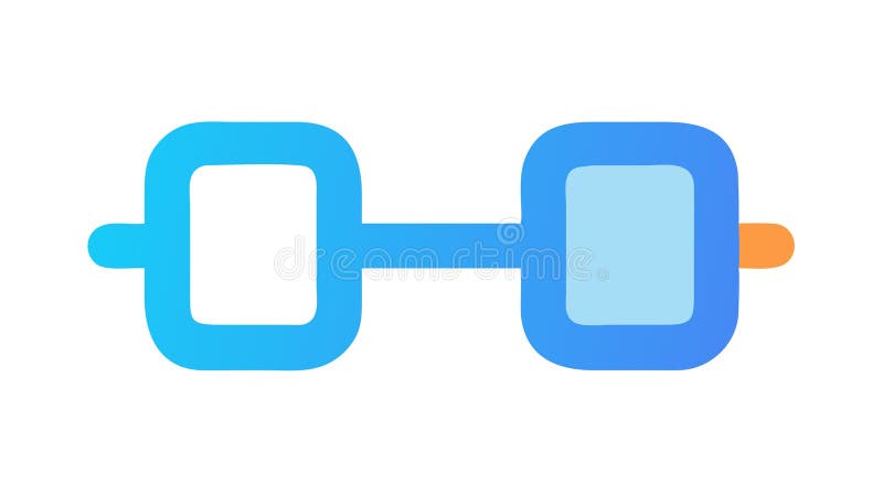 Chain Link Icon: Connection and Bond Symbol Vector, Vector Design ...