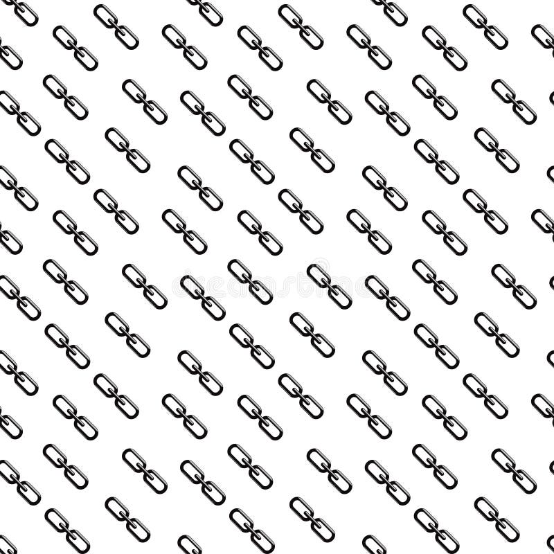 Chain Link Icon. Flat Design Style Stock Vector - Illustration of sign ...