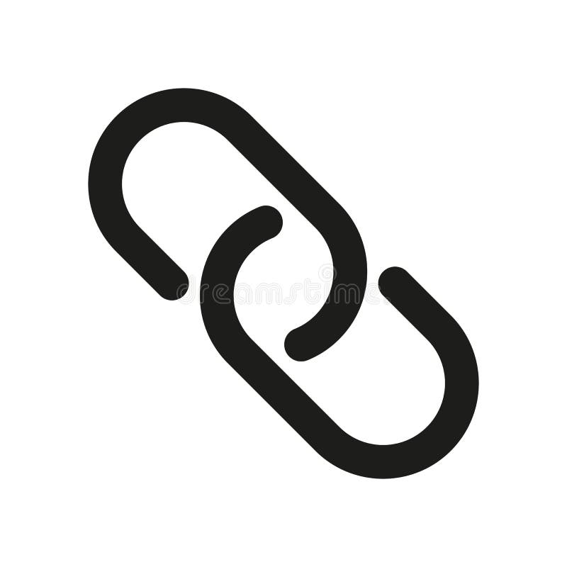 Chain, Link Icon. Hyperlink Chain Symbol. Vector Illustration Stock ... Chain, Link Icon. Hyperlink Chain Symbol. Vector Illustration Stock ...
