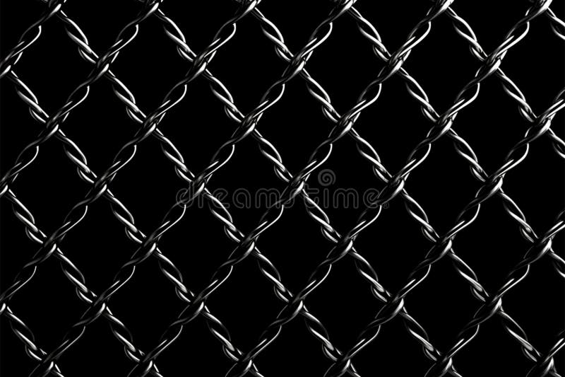Chain Link Fencing Stock Illustrations – 260 Chain Link Fencing Stock ...
